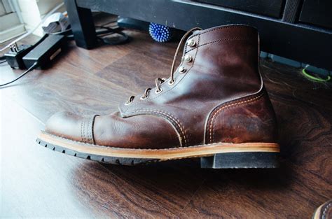 Red Wing Iron Ranger Second Resole Vibram Heavy Lug R Malefashionadvice