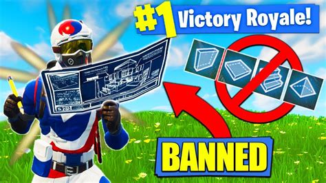 WINNING Fortnite With NO BUILDING Challenge YouTube