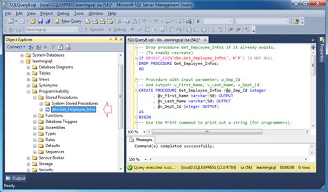 le tutoriel de programmation sql server transact sql
