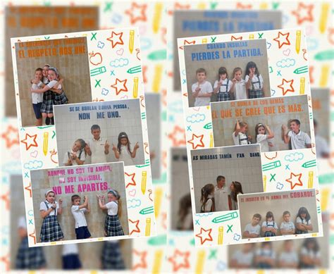 Campaña vinilos contra el acoso escolar Educación infantil primaria