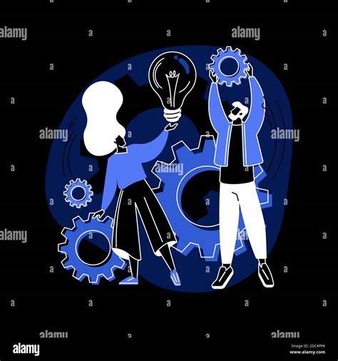 Teamwork Power Abstract Concept Vector Illustration Stock Vector Image