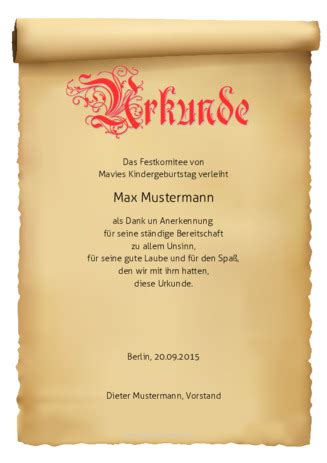 Ehrenurkunden Zum Selbst Erstellen 32 Muster Vorlagen