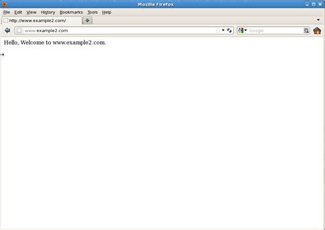 apache virtual hosting ip based and name based virtual hosts in rhel centos fedora linux blimp