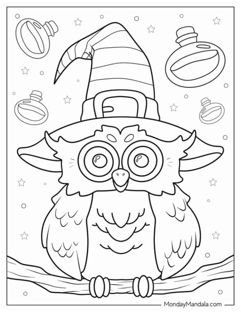 Coloring Pages For Adults Difficult Owls