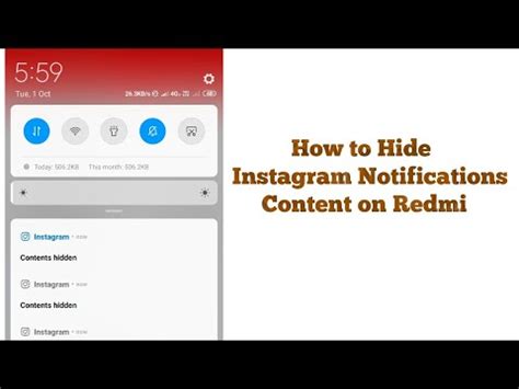 How To Hide Instagram Notifications Content In Lock Screen On Redmi