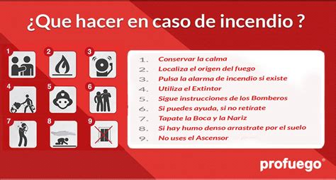 Que hacer en caso de incendio 30 años Grupo Profuego