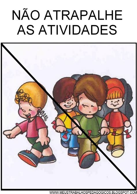 Meus Trabalhos Pedagógicos Regras de Convivência
