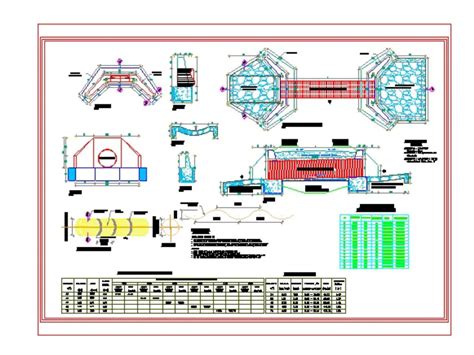 Alcantarilla Tipo Tmc Para Obras Viales En Autocad Librer A Cad