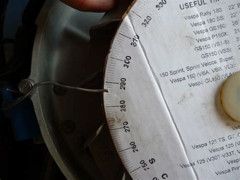 Regolazione Anticipo Vespa Guida Passo Passo Vespx