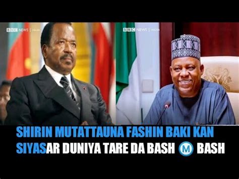 SHIRIN MUTATTAUNA FASHIN BAKI KAN SIYASAR NIGERIA DAMA DUNIYA BAKI DAYA