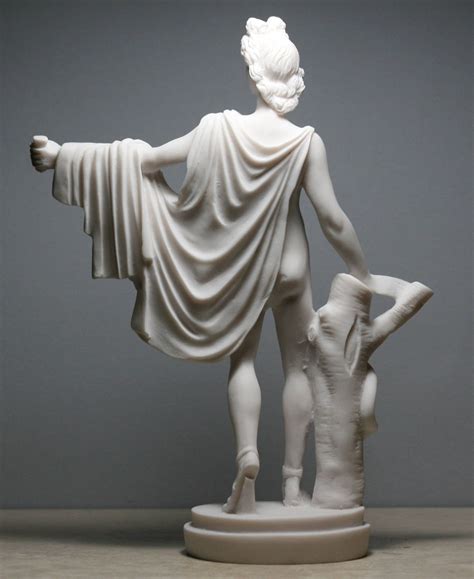 APOLLO Belvedere Greek Roman God Nude Male Statue Sculpture Etsy