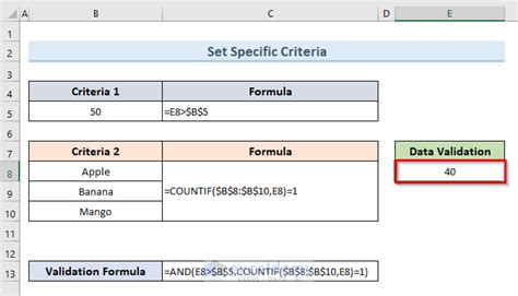 how to apply multiple data validation in one cell in excel 3 methods