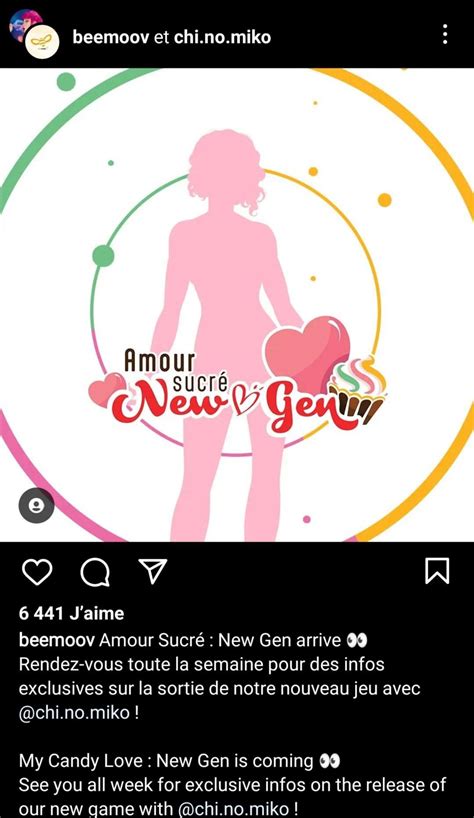 New Des Nouvelles Sur La Nouvelle Gen Amour Sucr Amour Sucr