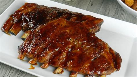 Costillas De Cerdo Al Horno Con Salsa Barbacoa Casera HCH TV