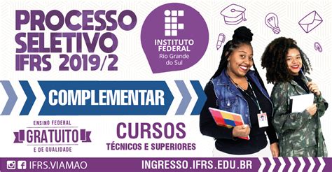 Aberto O Processo Seletivo Complementar Para Ingresso No Segundo