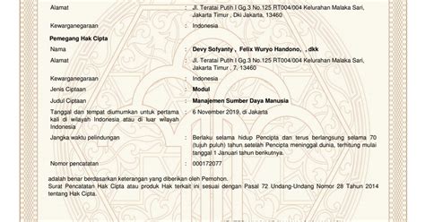 Sertifikat HKI Pdf Google Drive