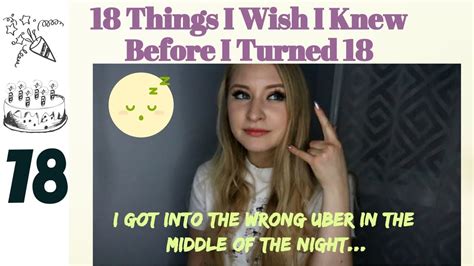 18 Things I Wish I Knew Before I Turned 18 Storytime YouTube