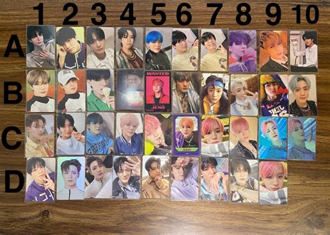 Jeno Jaemin 100 Cards NCT Dream 127 Official Photocard Etsy