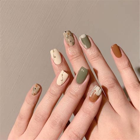 Pin by Jade Phan NailArt on Nails Trung Nhật Hàn Green nails