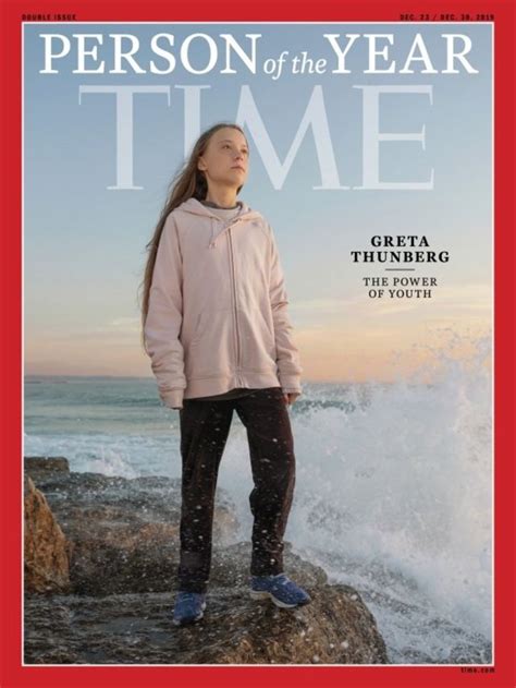 Greta Thunberg La Persona Del A O M S Joven En La Historia De La
