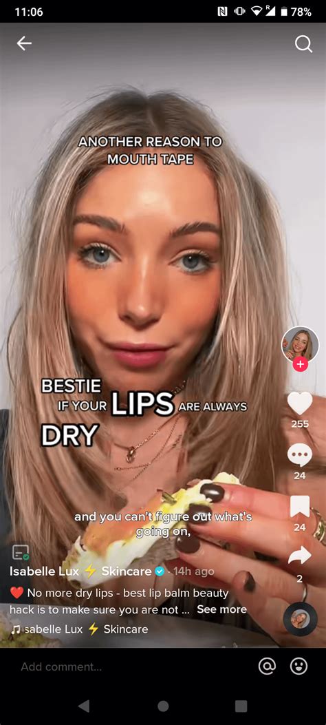 A Tiktok Infuencer Who Claims To Not Use Facial Muscles On Purpose Tapes Her Mouth To Sleep And