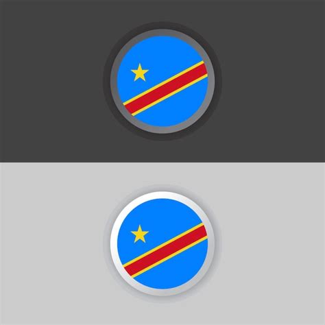 Premium Vector Democratic Republic Of The Congo Flag