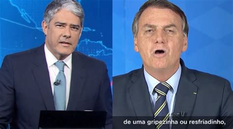 William Bonner critica Bolsonaro e público vai ao delírio Jantou