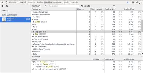 javascript 堆内存分析新工具 oneheap helloworld开发者社区