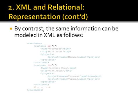ppt sql xml xquery and native xml programming languages powerpoint presentation id 1148096