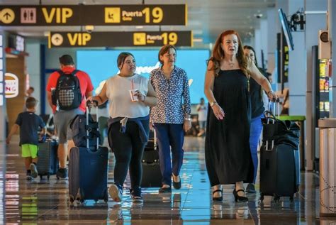 Aumenta Un 46 Del Flujo De Pasajeros En El Aeropuerto Internacional