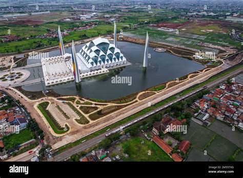 EDITORS NOTE Image Taken With A Drone Aerial View Of The Al Jabbar