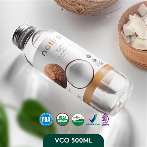 Jual Organic Virgin Coconut Oil VCO Natira 500ml Kota Bandung