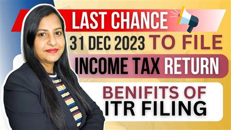 Last Chance Belated ITR Filing AY 2023 24 ITR Filing After 31 July