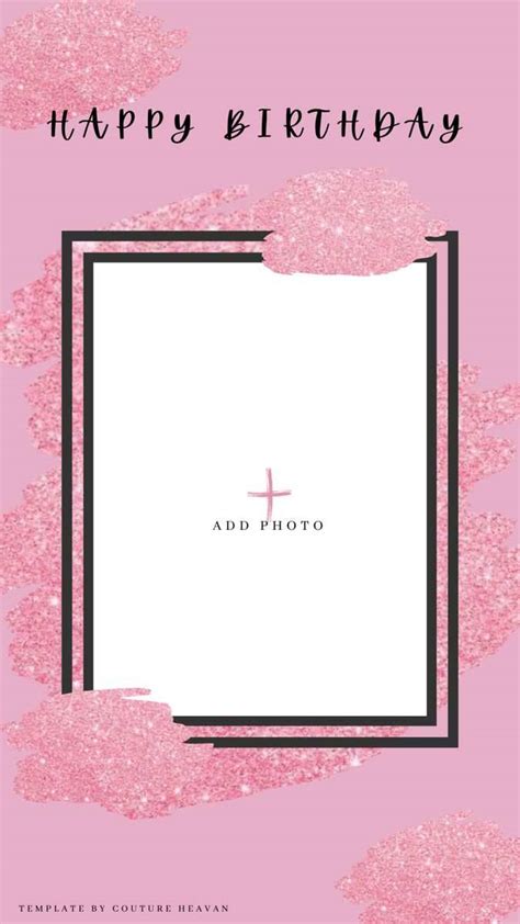 Instagram Friend Happy Birthday Story Post Background Cbeditz