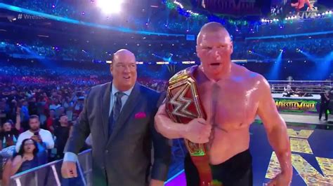 Backstage News On The Original Finish Of Roman Reigns Vs Brock Lesnar