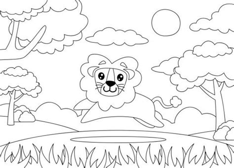 55 Desenhos De Grama Para Imprimir E Colorir Pintar