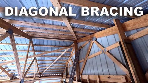 Installing The Upper Diagonal Wind Braces YouTube