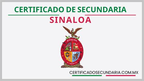 Sacar El Certificado De Secundaria En Sonora