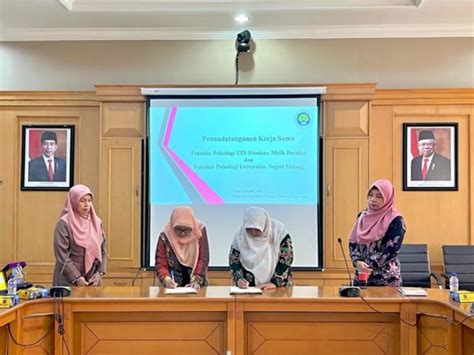 Penandatanganan Kerjasama Antara Fakultas Psikologi Uin Malang Dan