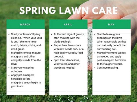 Month By Month Wisconsin Midwest Lawn Care Calendar