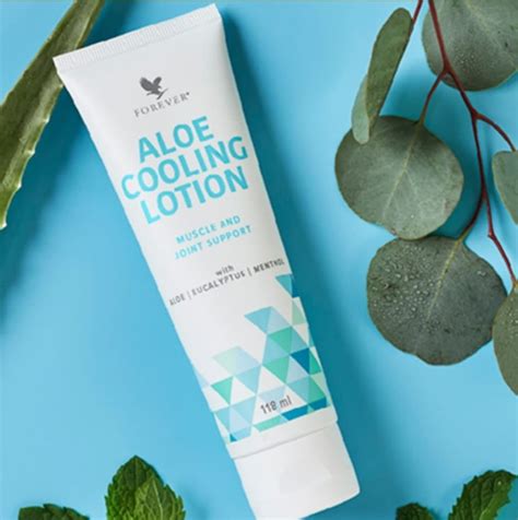 Aloe Cooling Lotion Forever Emulsja Chłodząca Mięśnie i Stawy