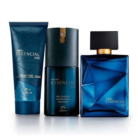 NATURA KIT ESSENCIAL OUD MASCULINO 100 Ml Perfume Desodorante