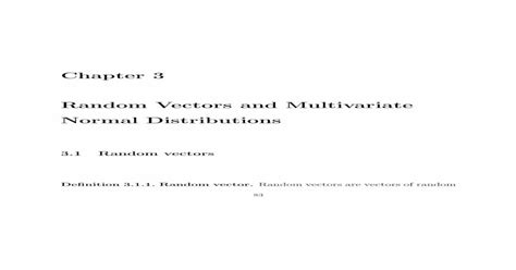 chapter 3 random vectors and multivariate normal distributions [pdf document]