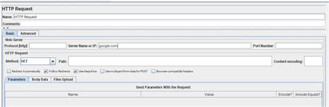 jmeter simple request stack overflow