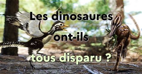 Les Dinosaures Ont Ils Disparu
