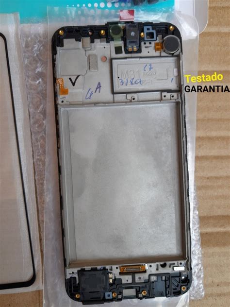 Frontal Tela M Original Nacional Display Touch M C Aro