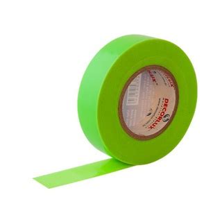 Fita Isolante Colorida Verde Neon 20 Metros Decorlux Para Identificação