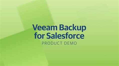 Salesforce Data Backup Restore Solutions Veeam