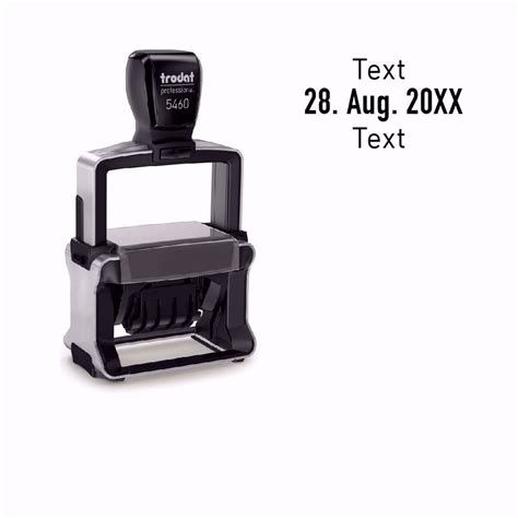 Trodat Professional Datumstempel 5460磊Stempel bestellen ab Fr 14 90