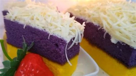 Resep Bolu Talas Bogor Lembut Dan Cantik Tribunjateng